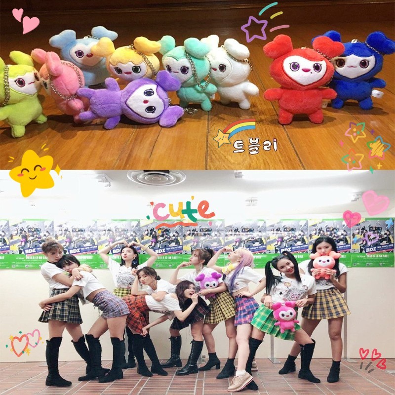 Kpop Twice Around Plush Toys Mina Sana Momo IM NAYEON Yoo JeongYeon Park Ji Hyo Kim DaHyun Son ...
