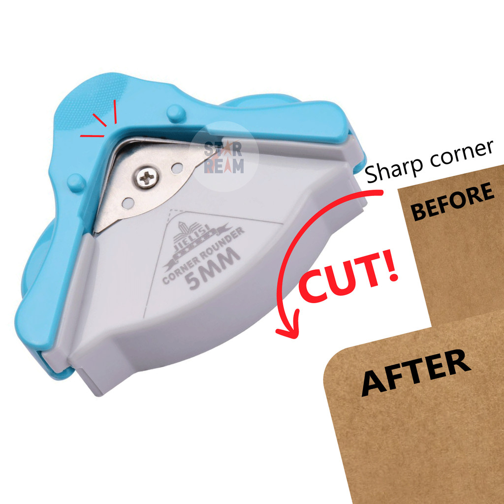 5mm Easy to Use Corner Trimmer Rounded Cutter 神速圆角器 | Shopee Singapore