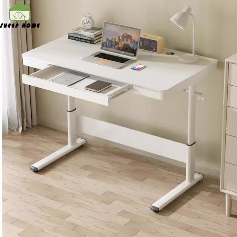 OP 100cm Height With Drawer Handle Adjustable Desk Student Study Table ...