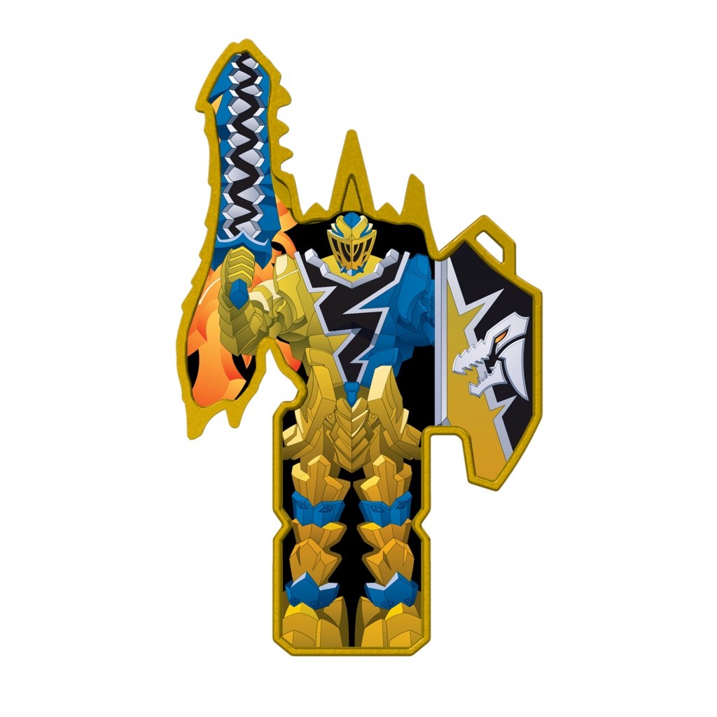Power Rangers Dino Fury Gold Ranger Action Figure Toy Inspired by Dino ...