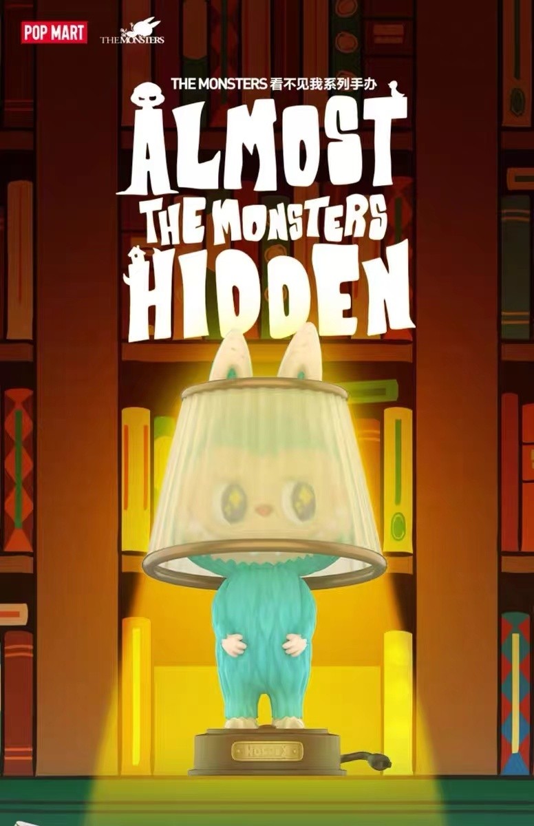 POPMART THEMONSTERS Can't see my series labubu figure blind box ...