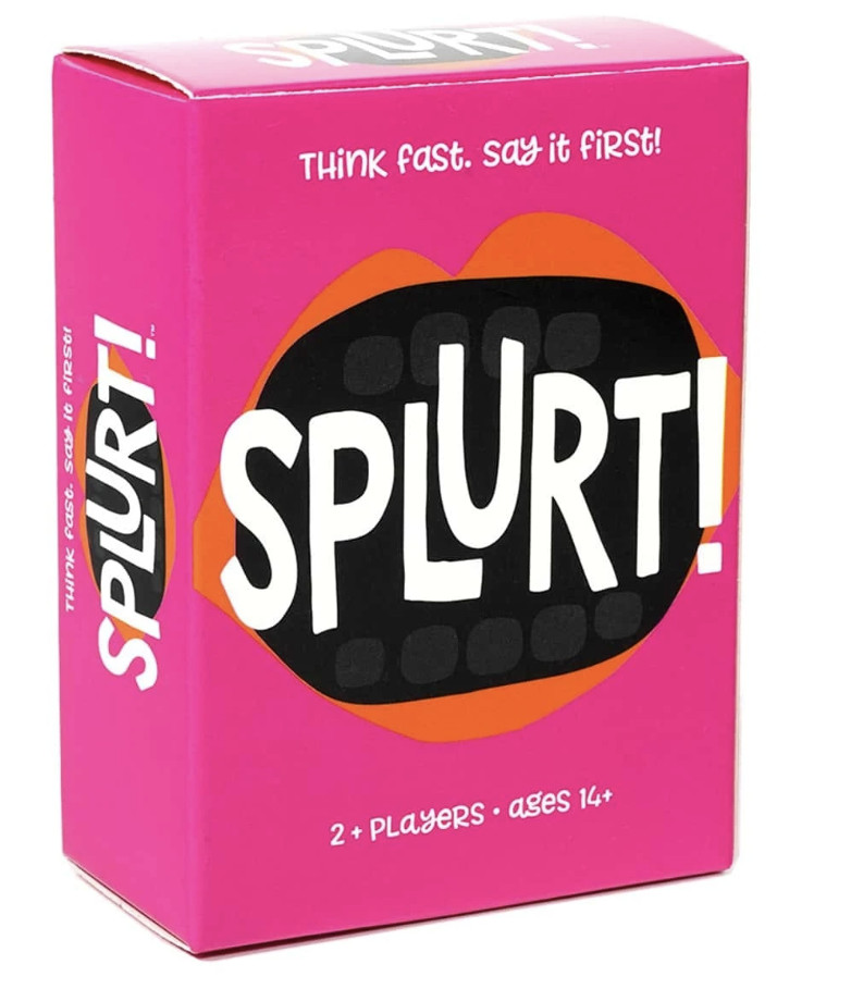 [SG STOCK]Splurt! - Portable Party Card Game - Think Fast. Say it First ...