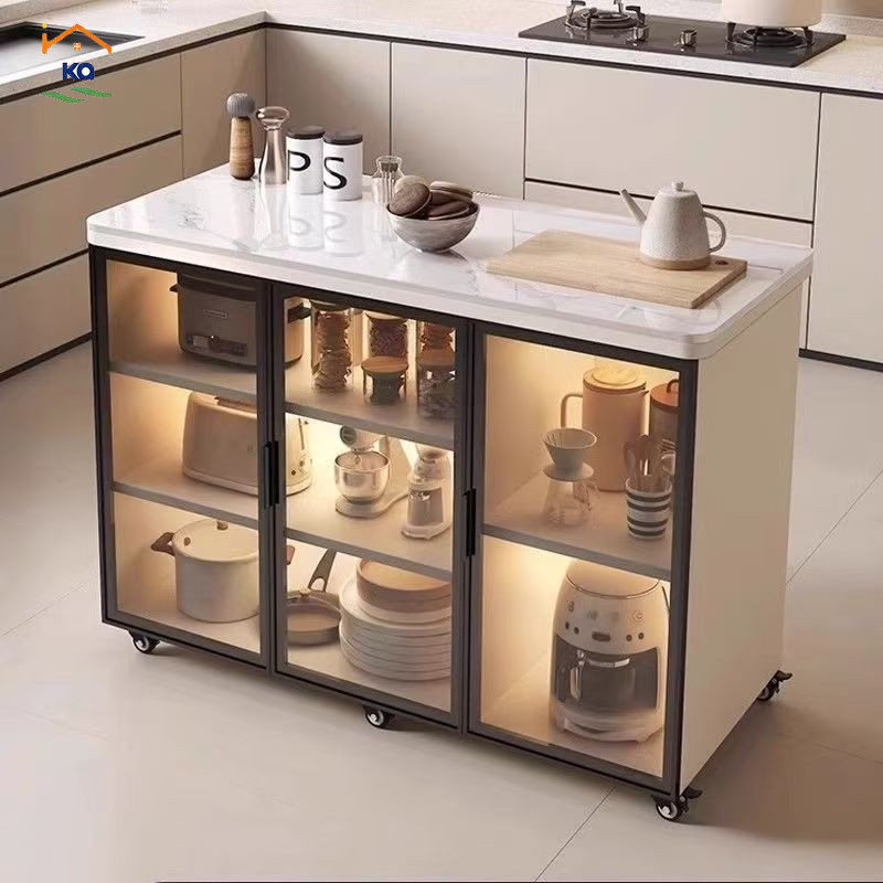 Ka Kitchen Cabinet Sintered Stone Kitchen Adjustable Cupboard With ...