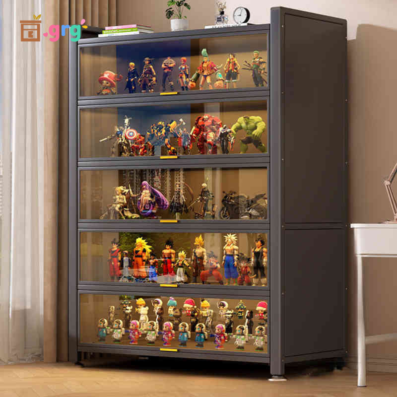 grg5654.sg Figurines Display Cabinet Model Toys Transparent Display ...