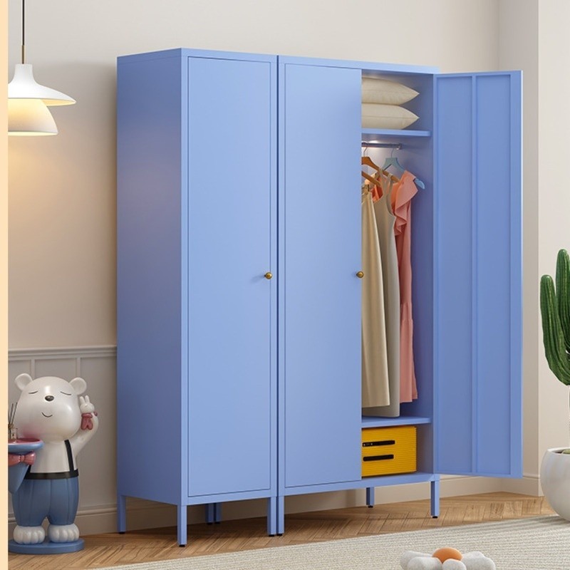 Home Bedroom Baby Wardrobe Storage Wardrobe Kids Cupboard 2 Door ...