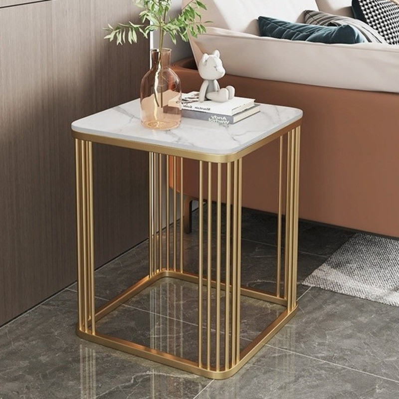 Modern Square Sofa Side Minimalist Movable Balcony Bedside Table ...