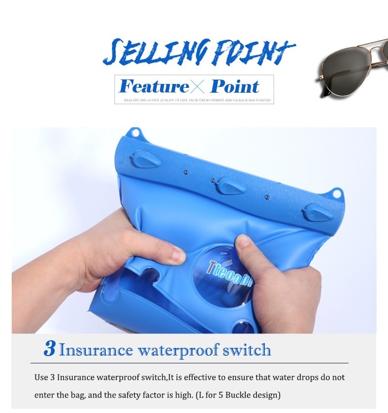 Waterproof Bag Swimming Dry Bag Totels Money Phone Case Storage bag ...