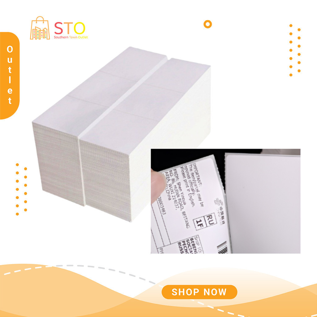 STO Packaging Thermal Label III Thermal Label Paper Stack Logistic ...