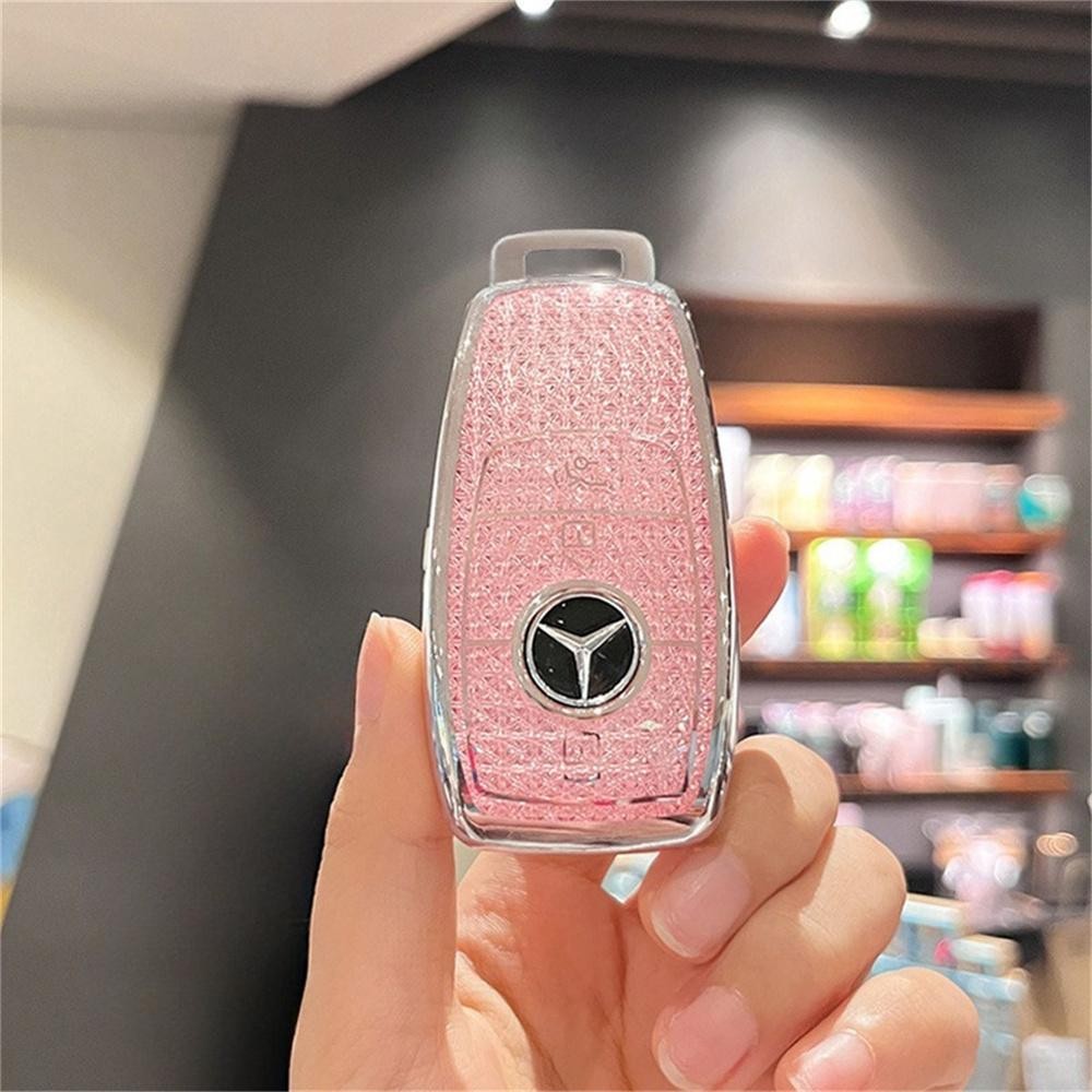 TPU Car Key Case Cover, Fit for Mercedes Benz E C S GLC Class E200 E400 ...