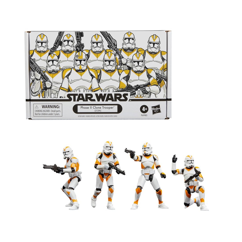 Star Wars The Vintage Collection Phase II Clone Trooper (212th) Star ...