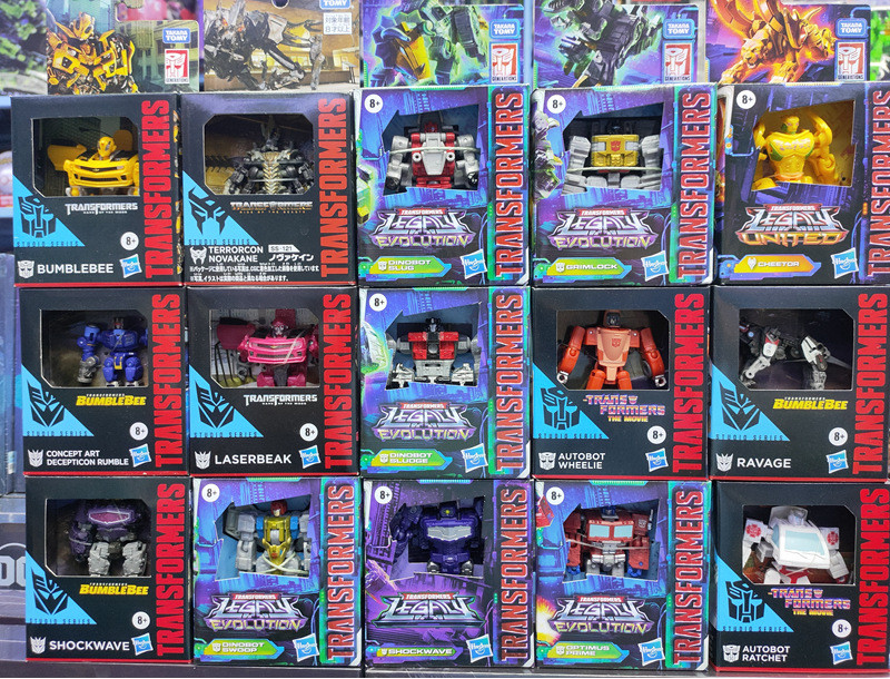 Transformers Legacy Evolution Core Dinobot Sludge Slug Snarl Swoop ...