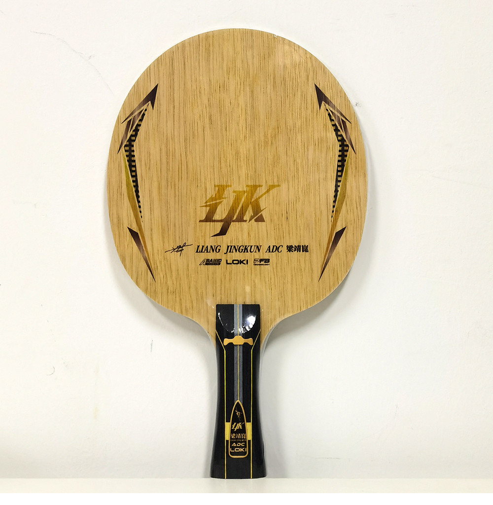 Original LOKI LIANG JINGKUN ADC Table Tennis Blade 5Wood+2ALC Carbon ...