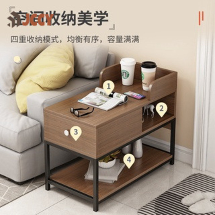 JCCY Coffee Tea Table Household Small Living Room Modern Simple and ...
