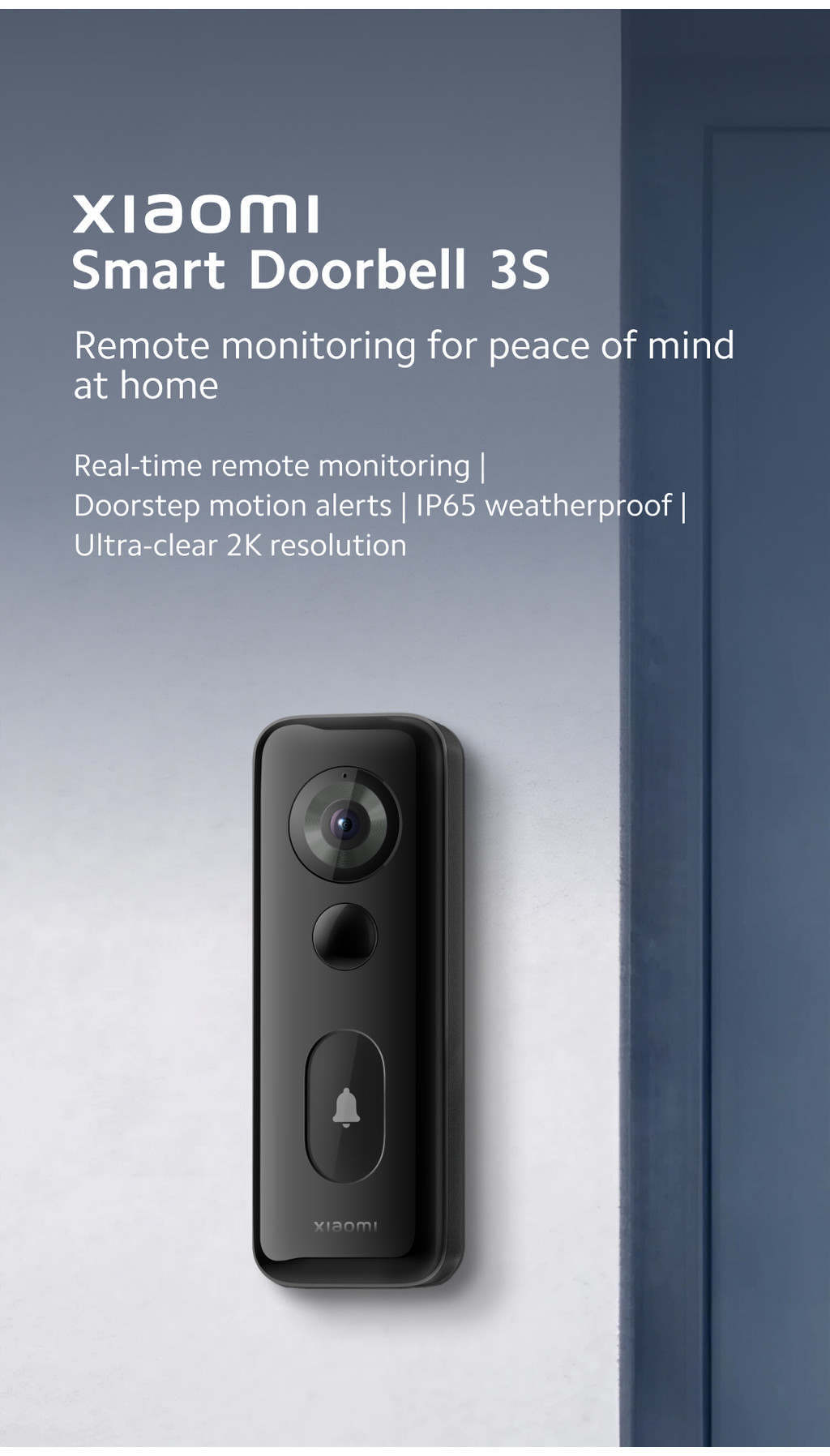 Xiaomi Smart Doorbell 3S | Shopee Singapore