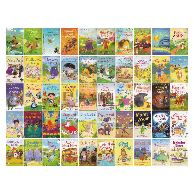 USBORNE My Reading Library Series | First Reading Library 50 Books ...