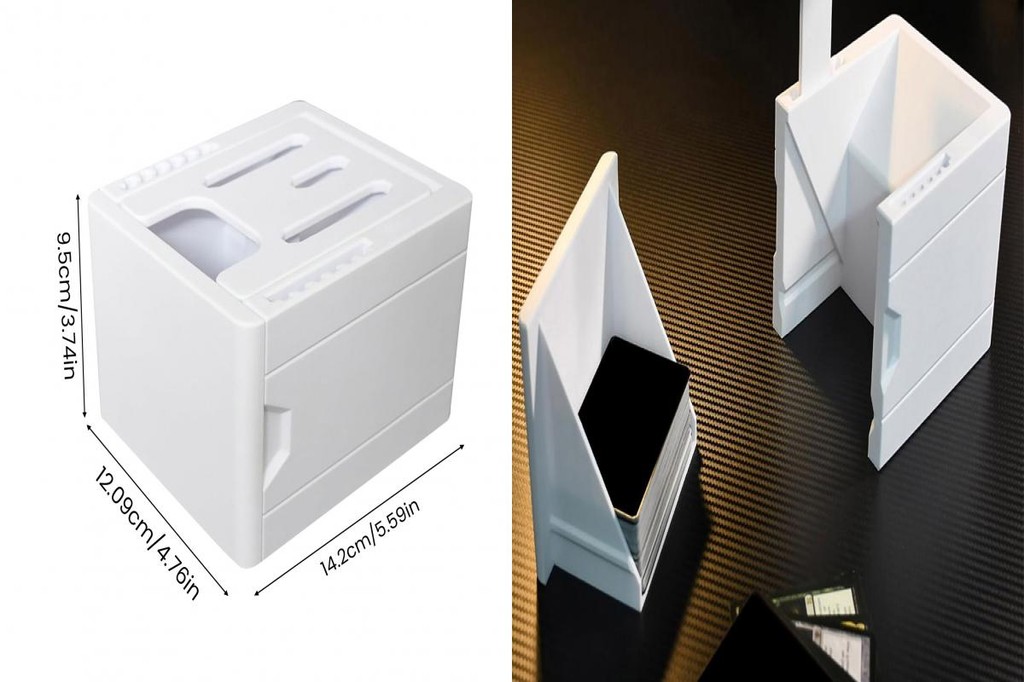BUR_ Card Scanning Phone Stand Efficient Card Sorting Stand Manabox App ...