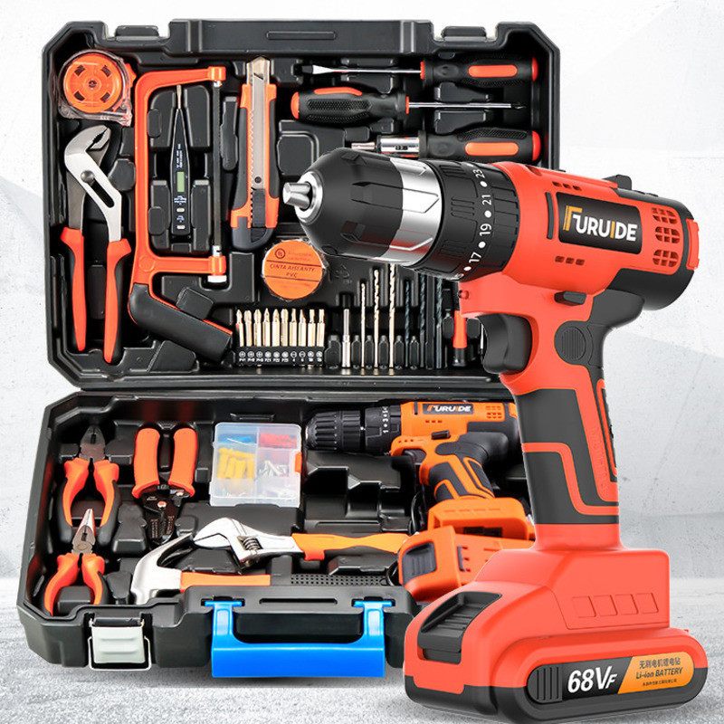 Universal Tool Box Set Multi Tool Set Cordless Drill Storage ...