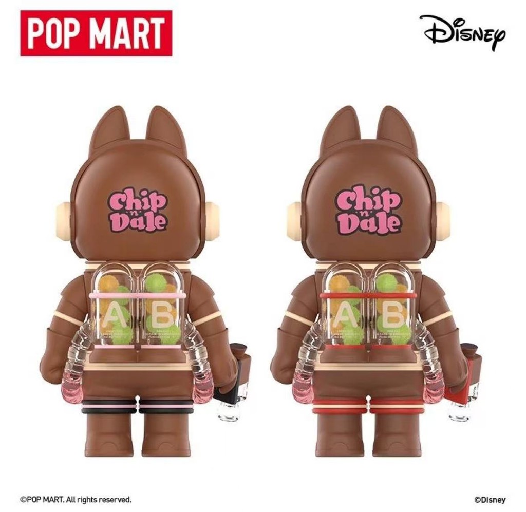 [POPMART]Genuine Goods in Stock MEGA SPACE MOLLY 100% Chip N Dale 100 ...