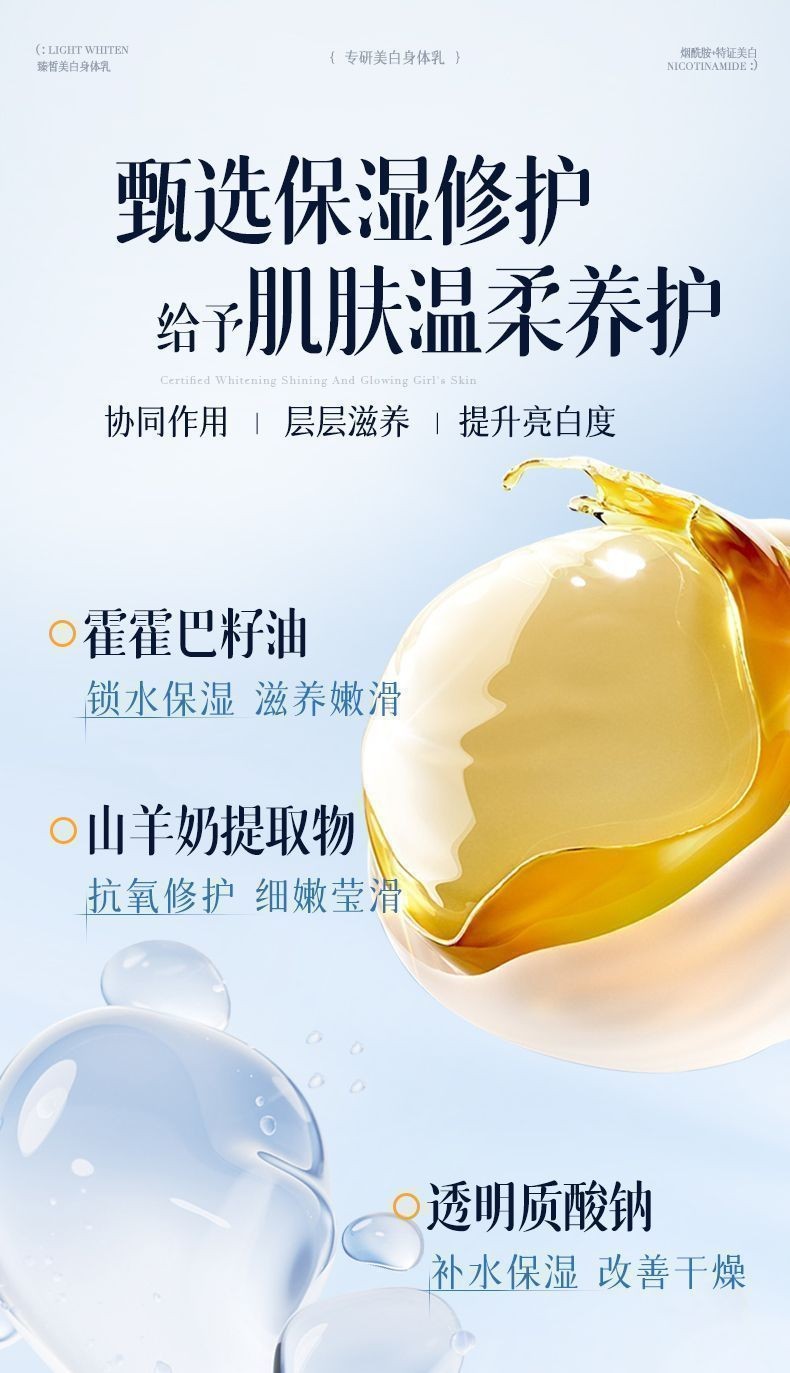 OHBT Niacinamide Whitening Fragrance Body Lotion Nourishing ...