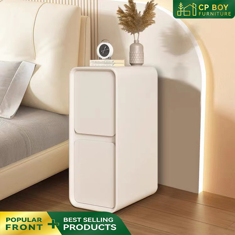 Ssr French Cream Style Bedside Table Cabinet Solid Wood Table Small ...