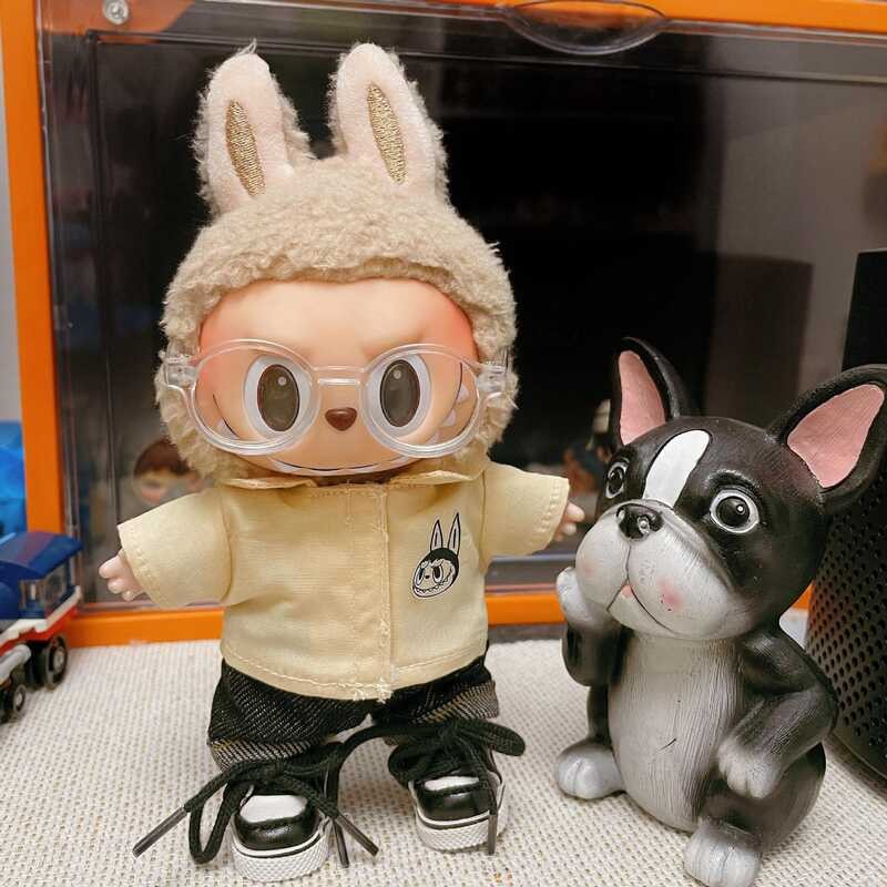 LABUBU Vinyl Doll 17cm Baby Clothes LABUBU Replacement | Shopee Singapore