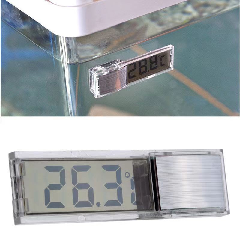 Electronic Fish Tank Temperature Waterproof Aquarium Thermometer 3D ...