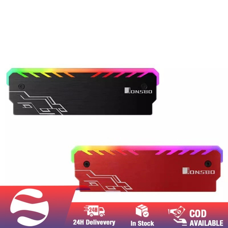 JONSBO RGB Memory Heatsink RAM Cover Shell Aluminum Heat Sink | Shopee ...