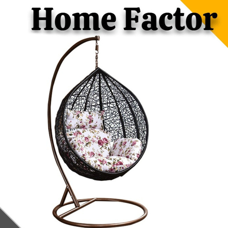 Home Factor Chair with cushions Black (Outdoor Seating / Swing Chair ...