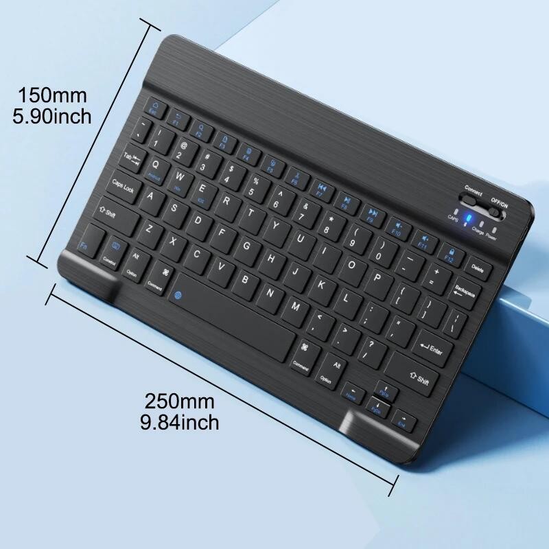 [SG] 10 inch Bluetooth Wireless Keyboard Mouse Set with RGB Backlight ...
