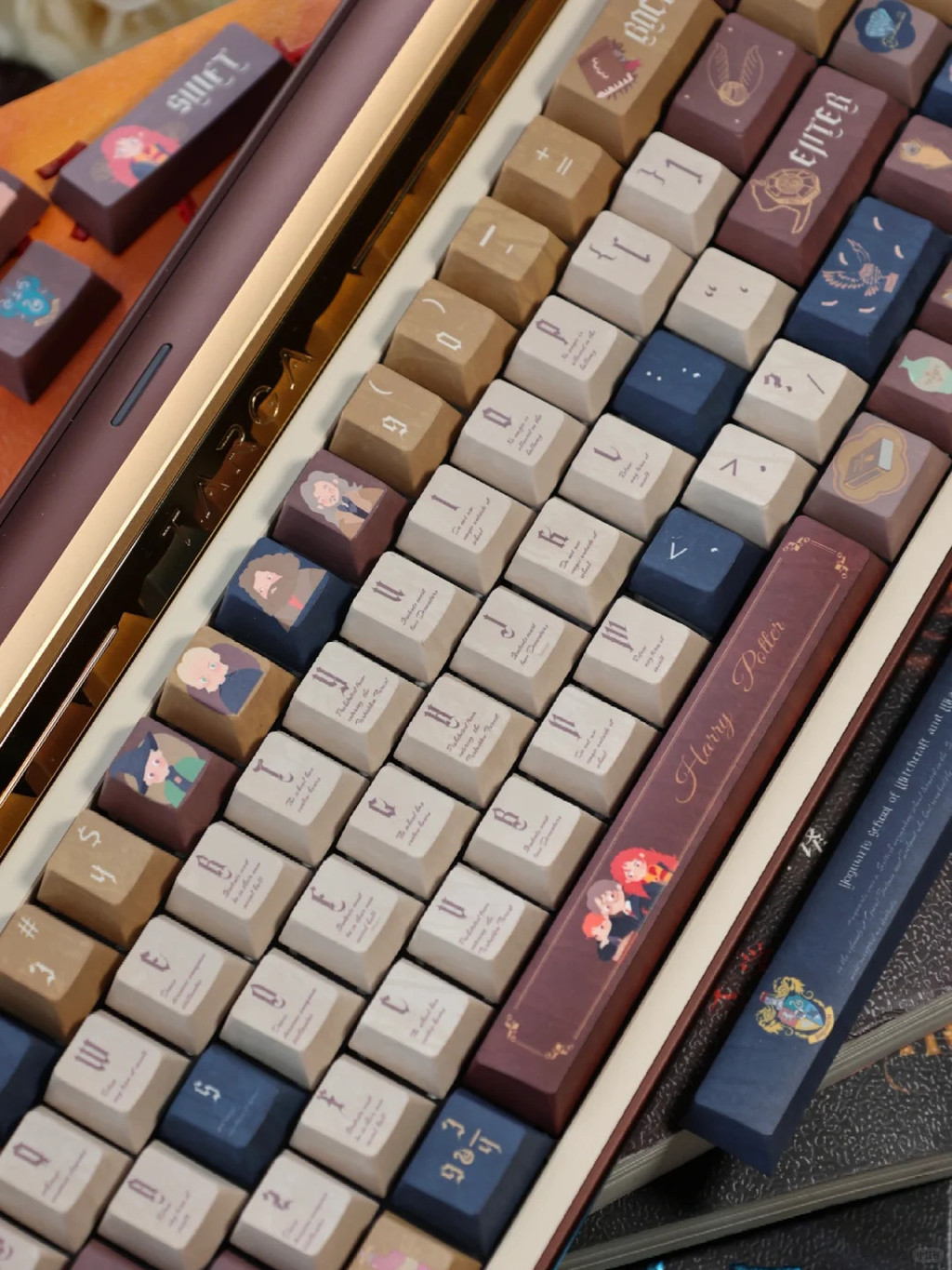 Hogwarts Keycap Cherry/XOA Profile 142 Keys PBT Five-sided Dye ...