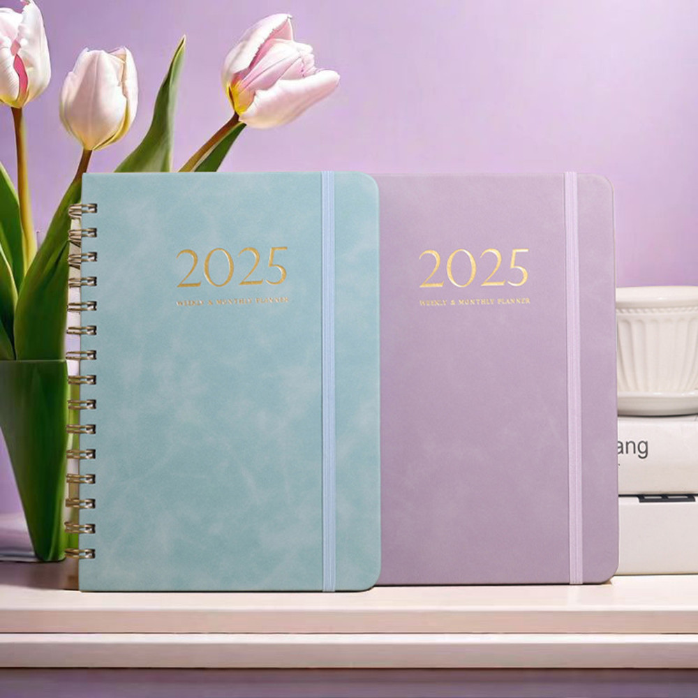 2025 A5 Planner Agenda Notebook Diary Weekly Notepad Stationery Office School Supplies | Shopee ...