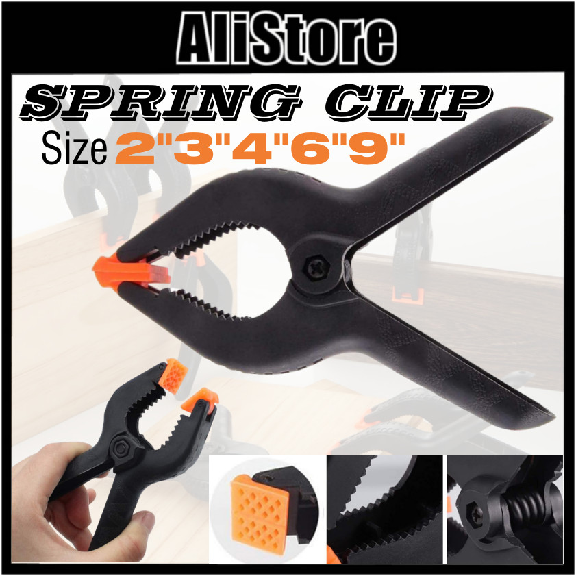 ALi A Clamp Spring Clips 2" 3" 4" 6" 9" Spring Clamps Woodworking Tools ...