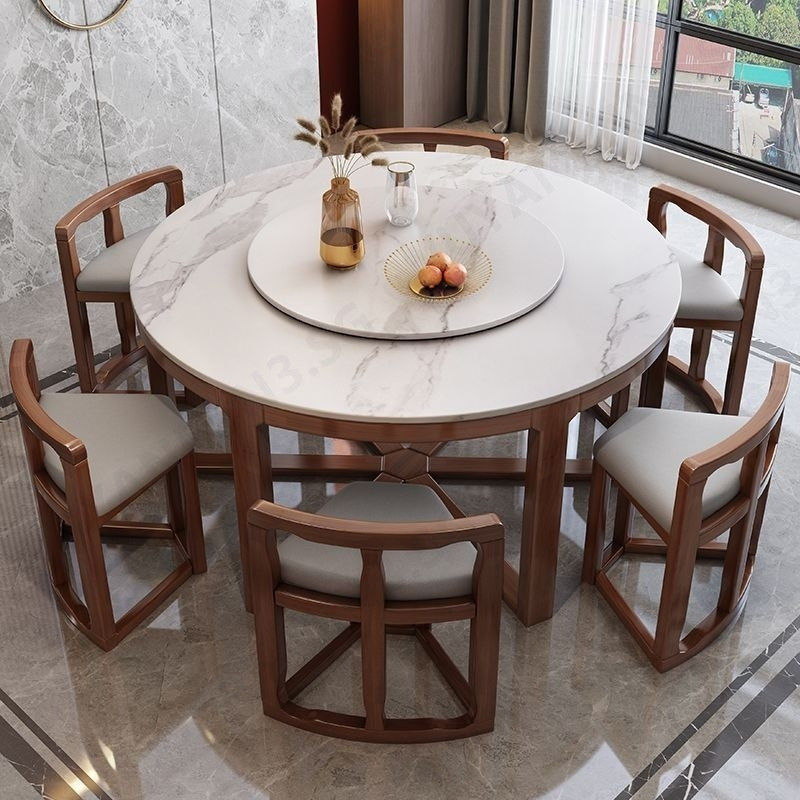 Dining Table Multifunctional Dining Table Set Rock Plate Extendable ...