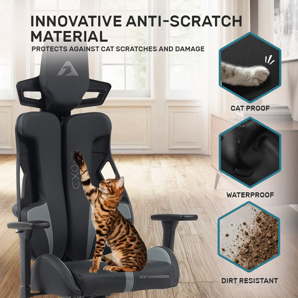Armaggeddon EXO III Ergonomic Office Gaming Chair PU Leather ...