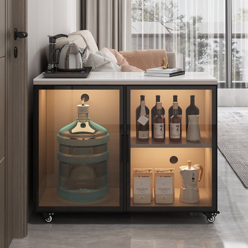 Side Table Living Room Movable Edge Cabinet Tea And Water Cabinet Sofa ...