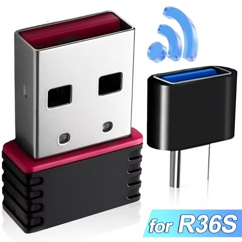For R36S/R36H WiFi Adapter - Console Accessories - RTL8188 USB Wireless WiFi Card - TypeC OTG ...