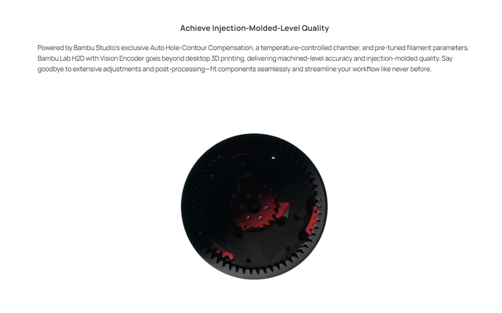 Bambu Lab Vision Encoder for H2D Compatible Precision Enhancer, H2D ...