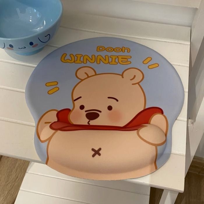 Nikko mouse pad style cute cartoon big belly bear mouse pad office ...