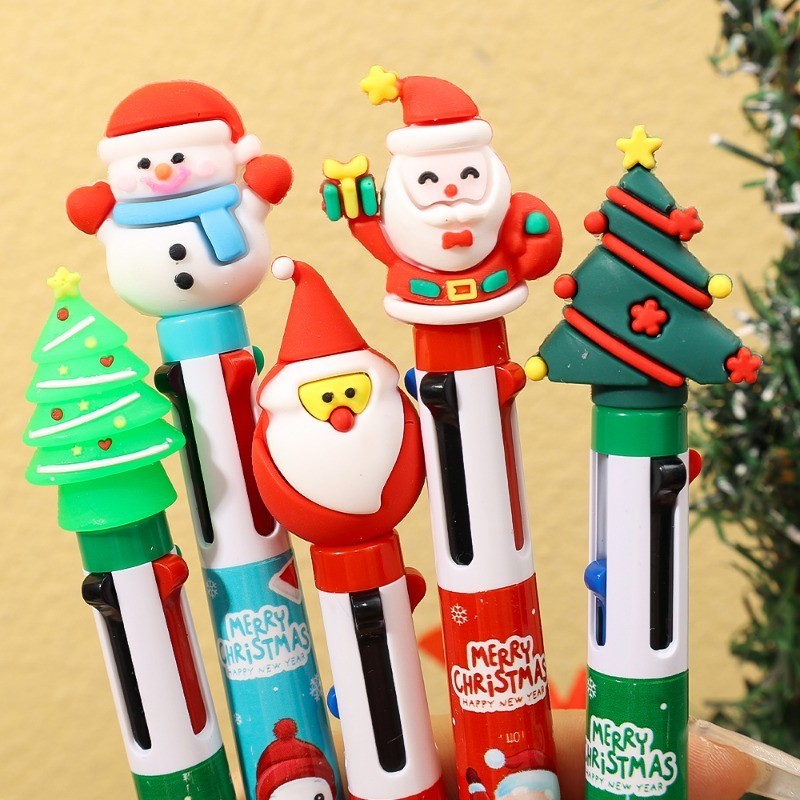 [ Wholesale Prices ] 4 Colors Christmas Ballpoint Pen - Student ...
