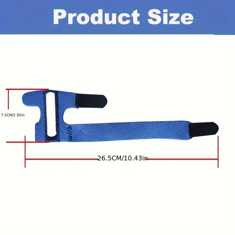 Finger Splint, Adjustable Finger Support Brace, With Fastening Strap ...