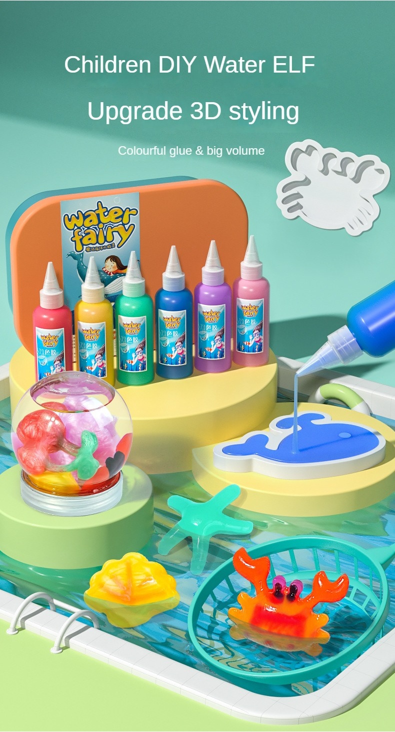 Jelly Magic Water Elf The Magical Waterscape Squishy Toys For Kids Girl ...