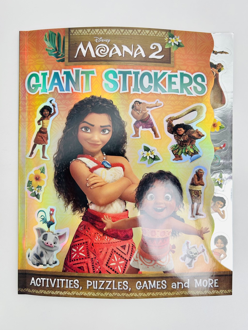 Disney Moana 2 Giant Stickers Book For Kids With Fun Activities Puzzles ...