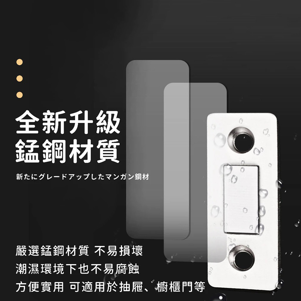 Perforation/Adhesive Dual-Purpose Magnet Door Suction Wardrobe ...