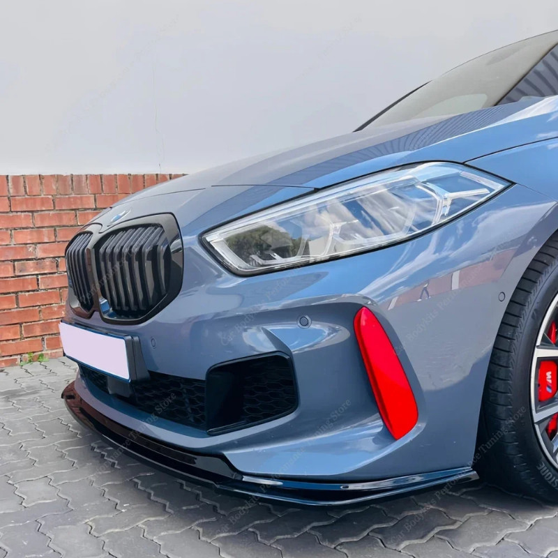 For Bmw F40 Maxton Style Front Bumper Lip Spoiler Splitter Diffuser ...