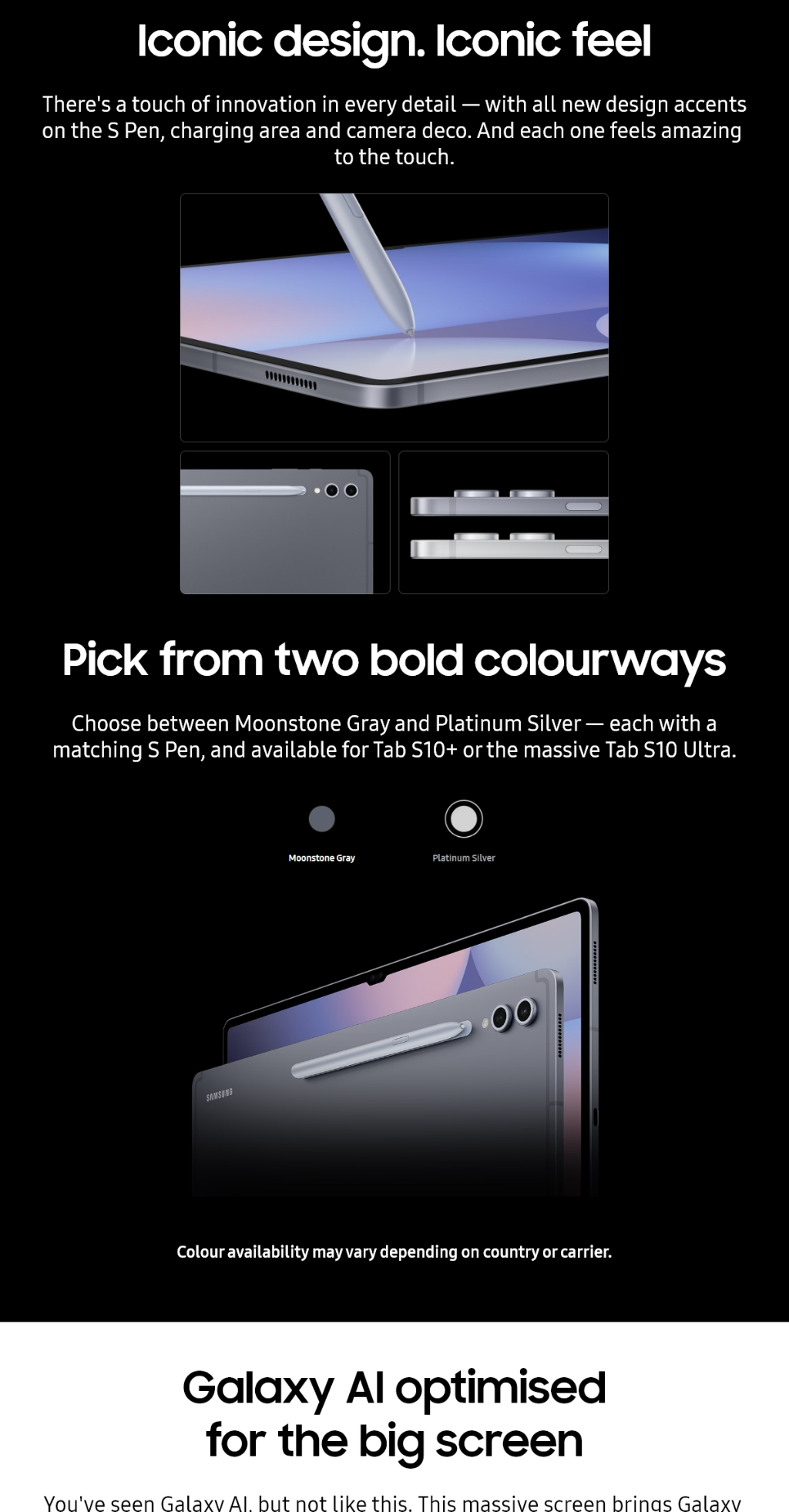 Galaxy Tab S10+ (5G/Wifi) | Shopee Singapore