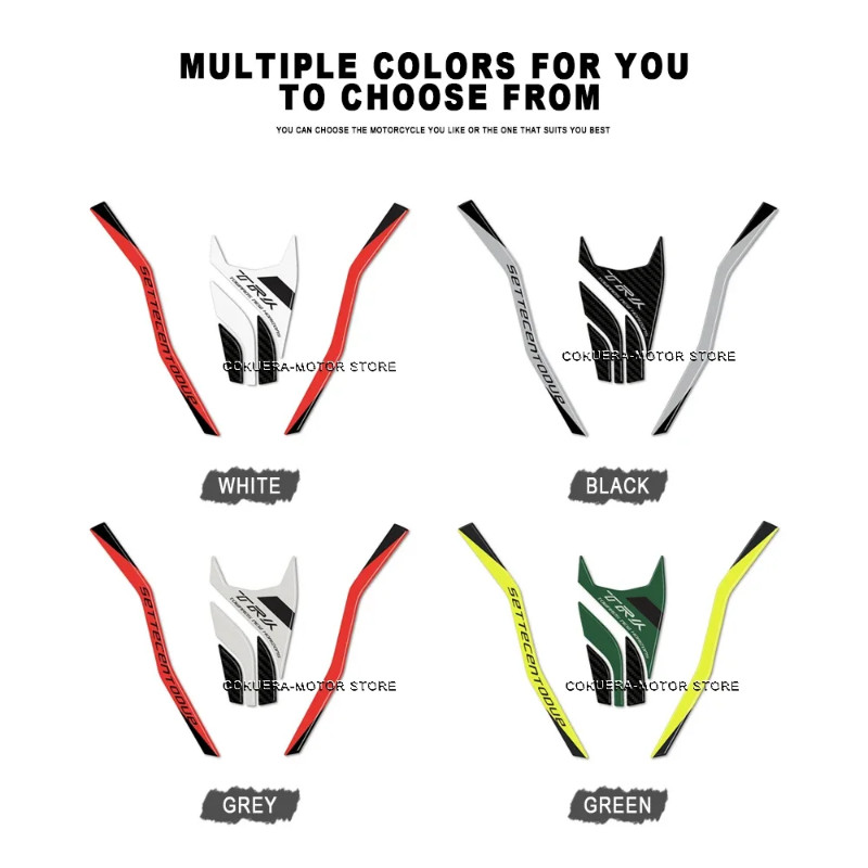 3D Gel Epoxy Sticker Waterproof Kit Scratch Resistance Motorcycle front ...