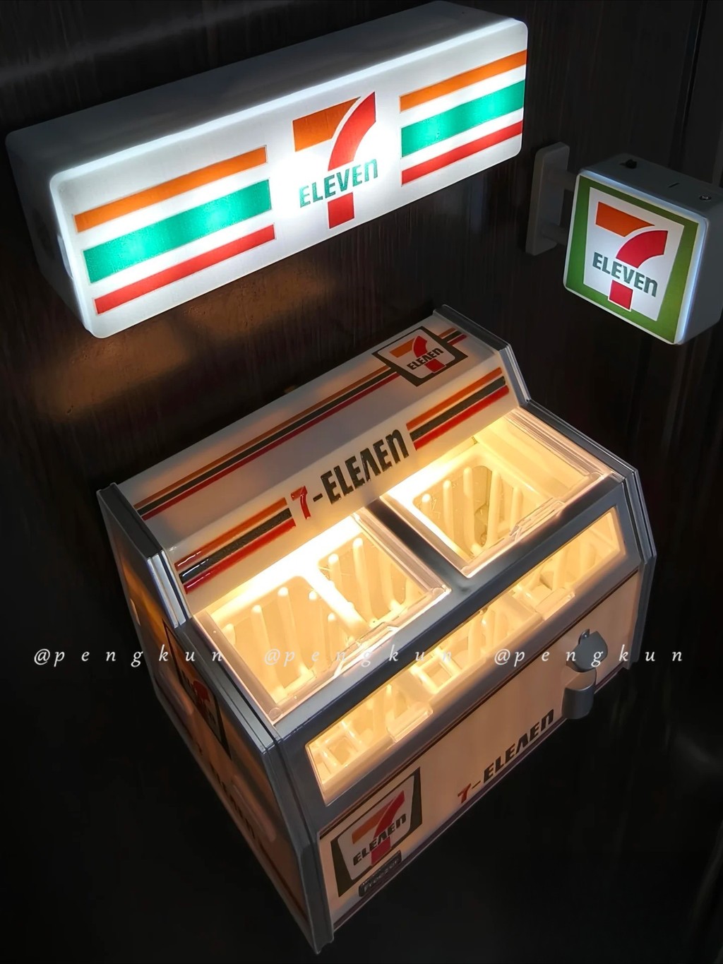 711 Convenience Store Refrigerator Stickers Magnet Stickers Freezer ...