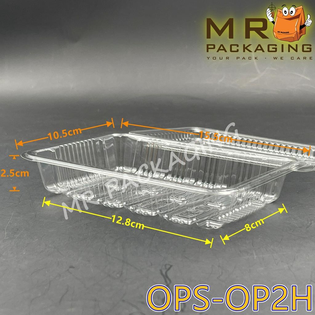 OP2H GO-2H Plastic Tray [ 100pcs± ] Benxon GC-Pack Bakery Disposable ...