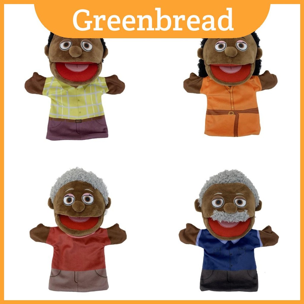 Fun Cute And African American Hand Puppet Family For Bonding | Shopee ...