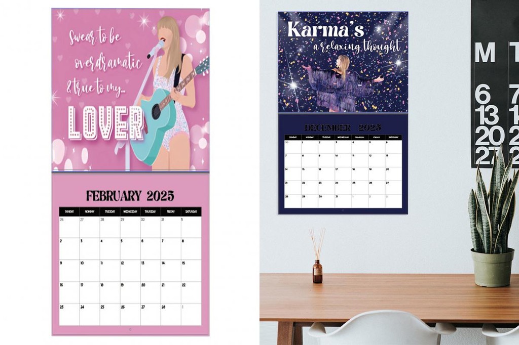 12-month Planner Wall Calendar for Home 2025 Singer Calendar with Hand ...